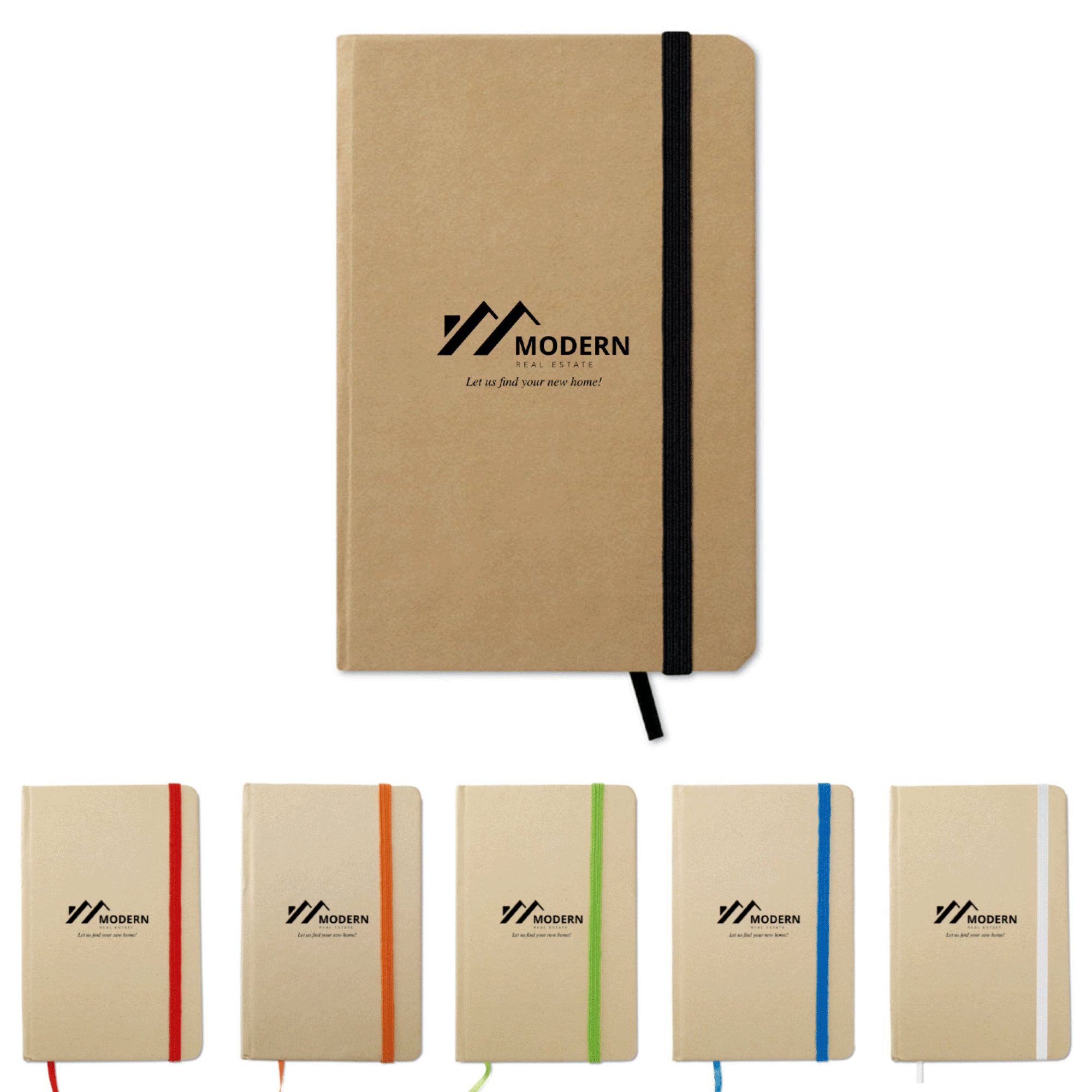 Promotional A6 Recycled Paper Evernote Notebook with Logo | Pens.com