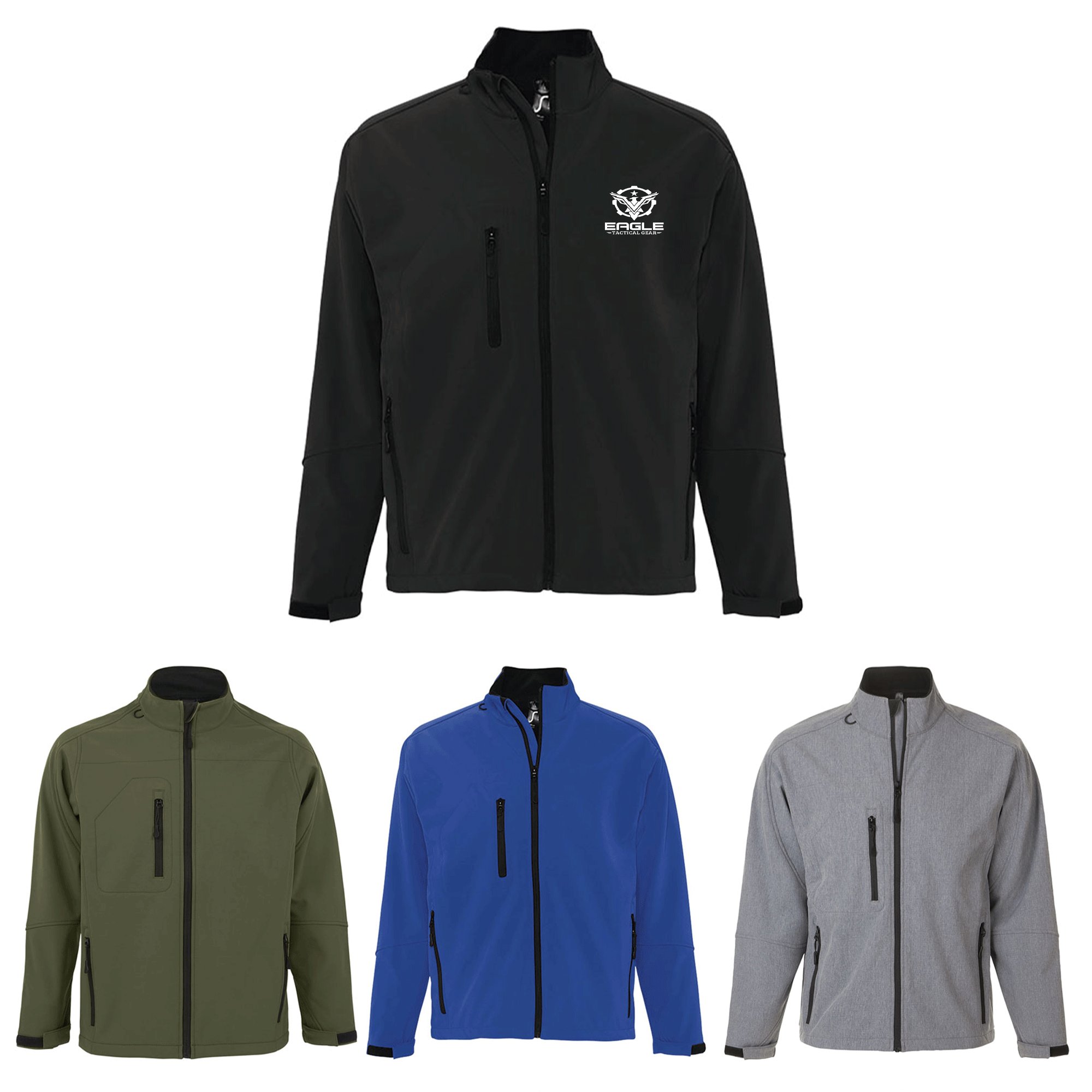 Promotional Sol’s® RELAX Men's softshell jacket with Logo | Pens.com