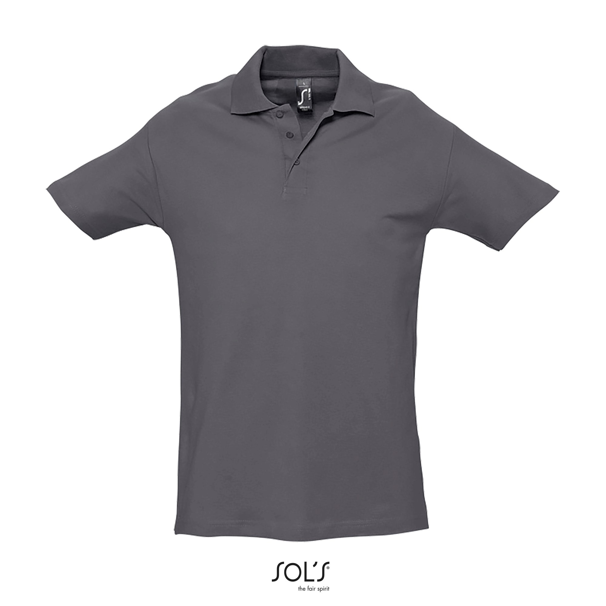 Promotional Sol’s® Spring II Men Polo with Logo | Pens.com