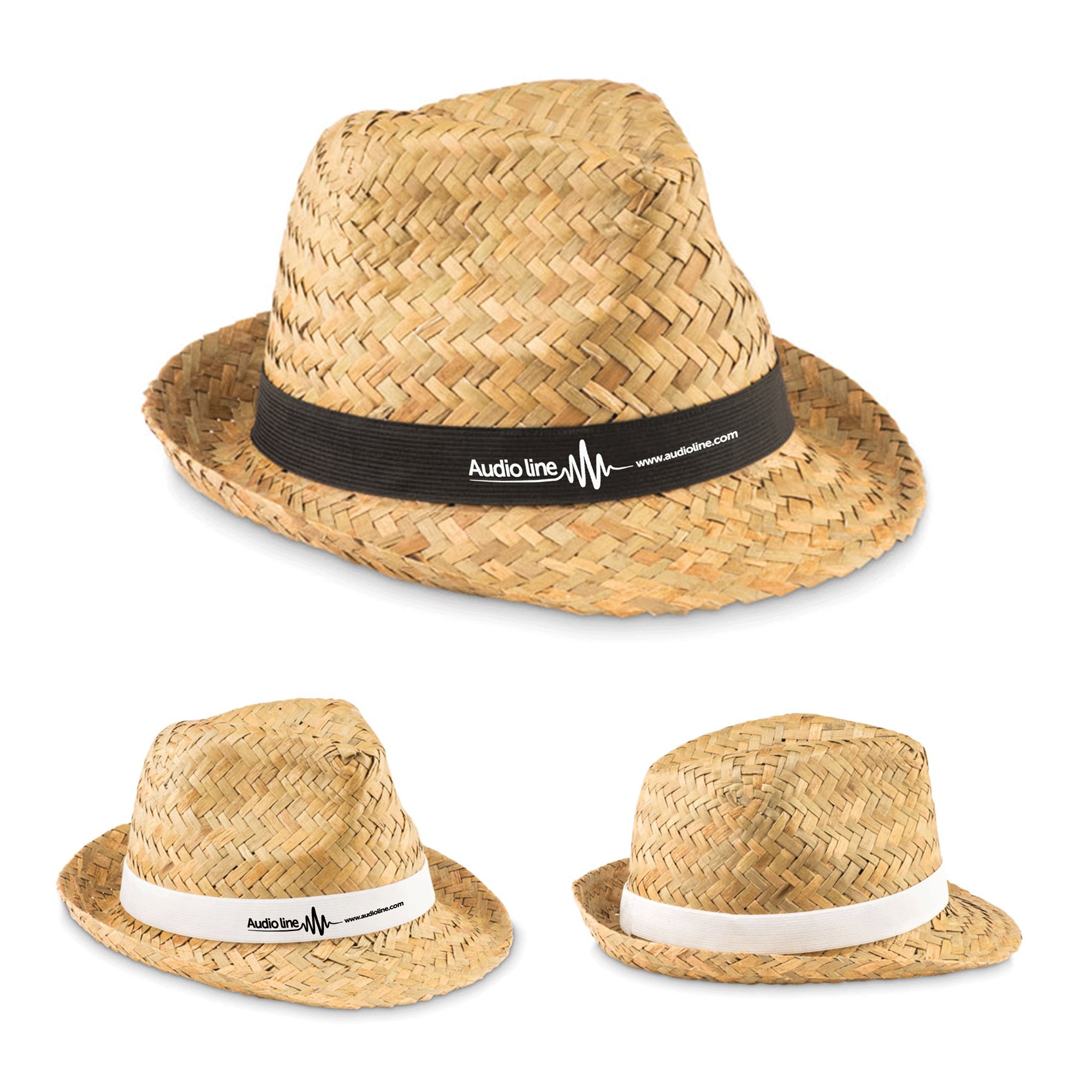 Promotional Natural straw hat with Logo | Pens.com