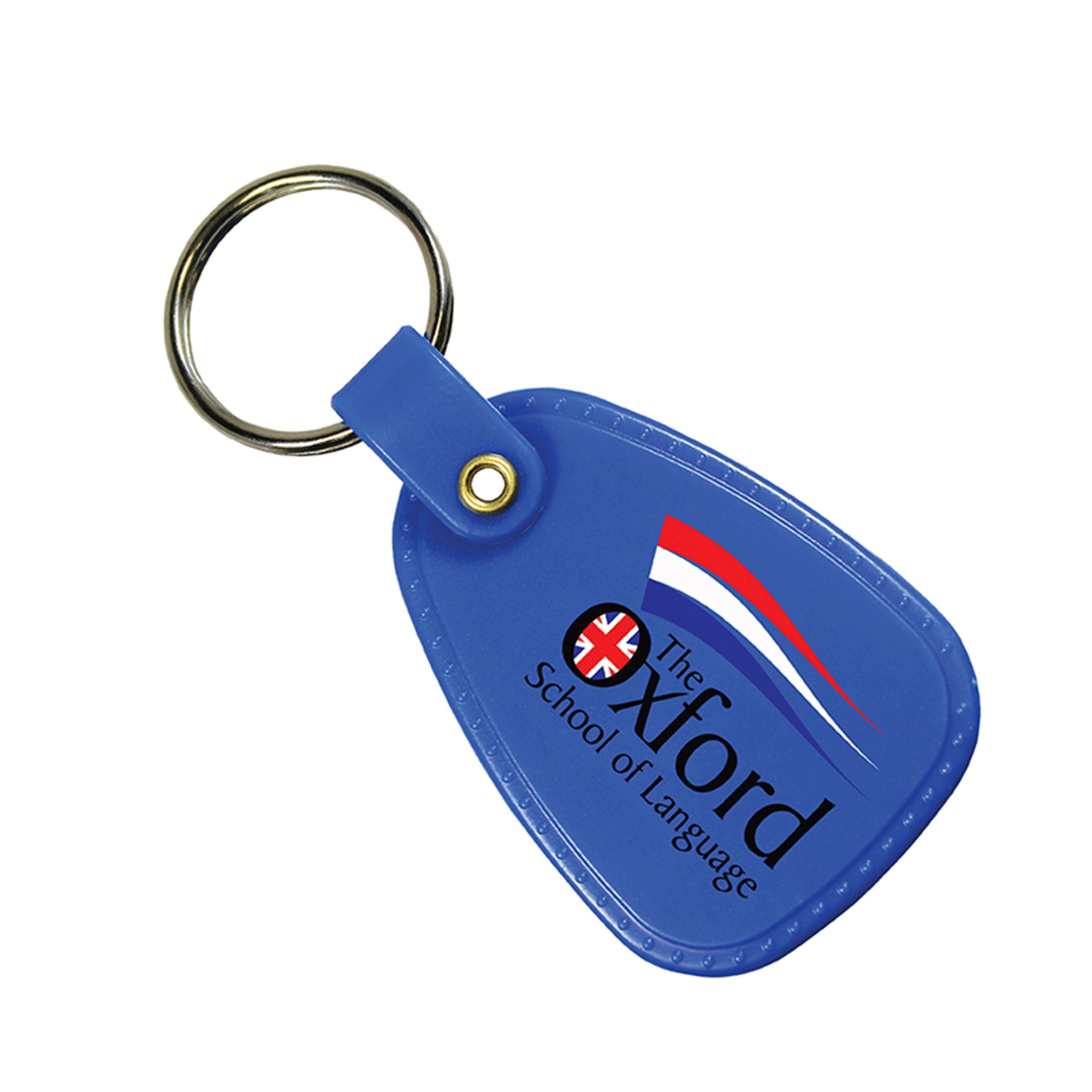 Custom MICROHALT Full Color Western Saddle Key Tag | Pens.com