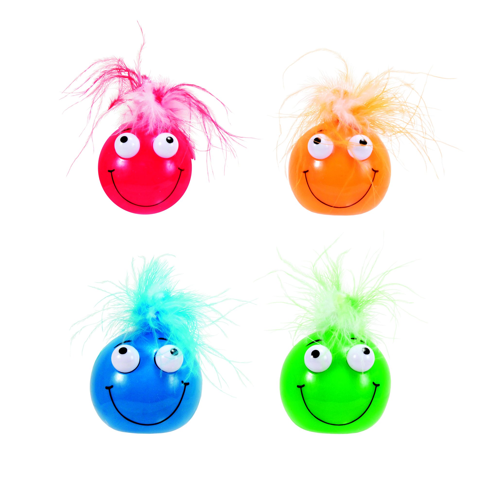 Custom Smilin' Eye Poppin' Pal Stress Reliever | Pens.com