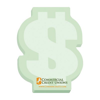 Custom Souvenir® 4" x 3" Die Cut Sticky Note™ 50 Sheet | National Pen