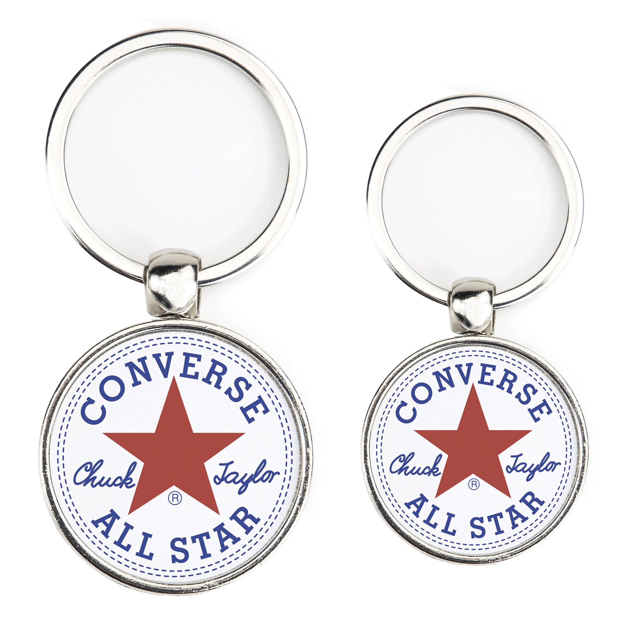 Ronde metalen sleutelring SM-33D, 2 zijden Bedrukken met Logo | Pens.com